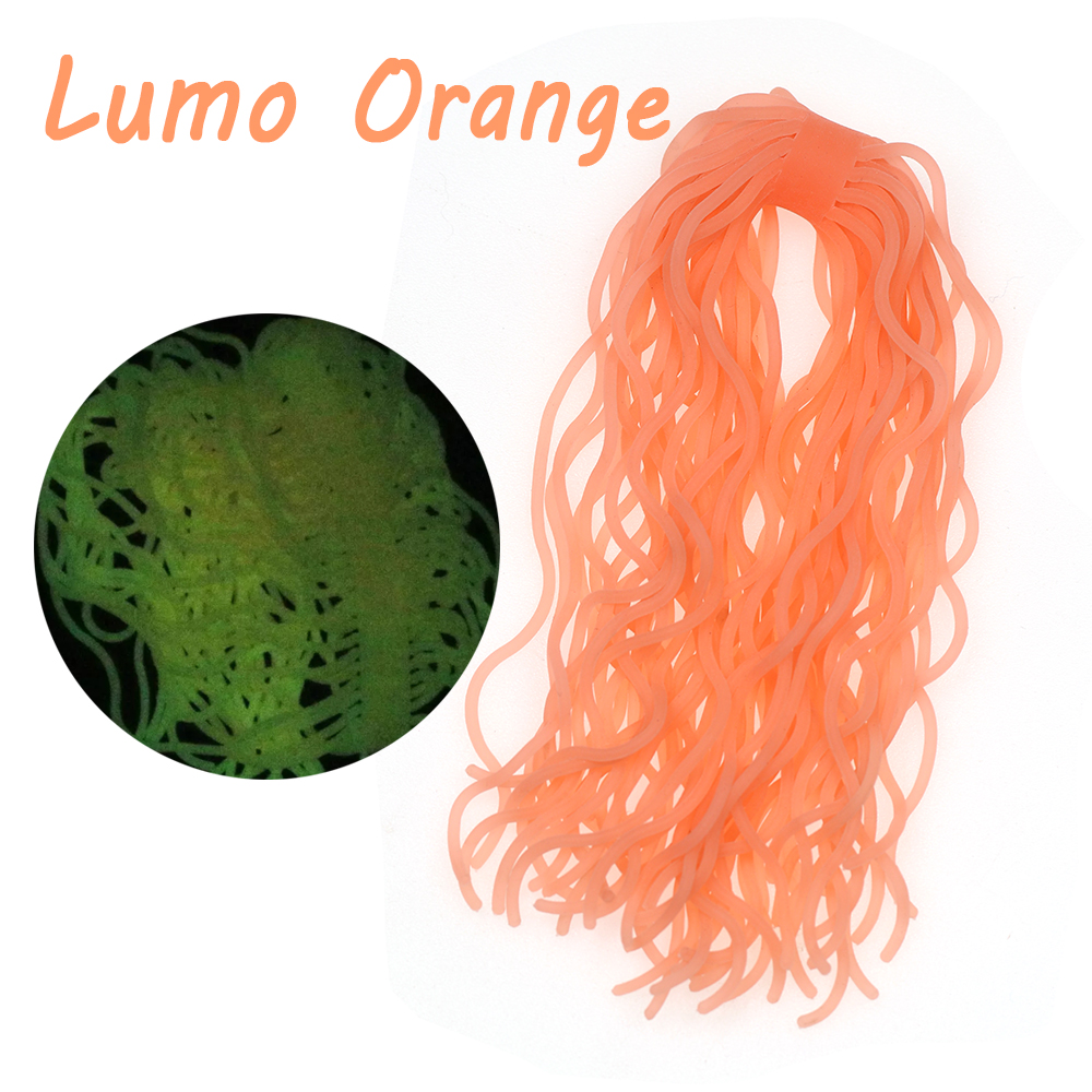 Soft Silicone Worm String Fly Tying Lure Baits Materials | eBay